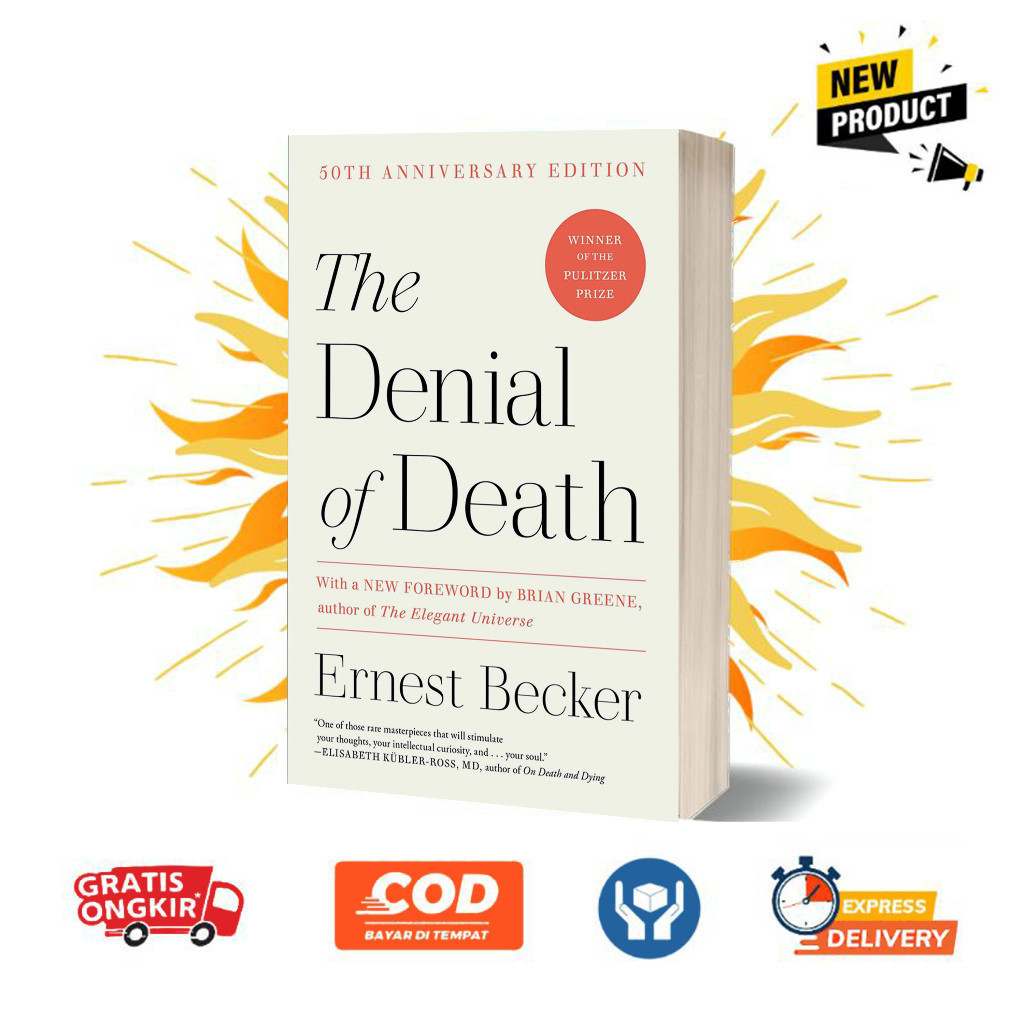 Jual The Denial of Death By Ernest Becker (English Version) | Shopee ...
