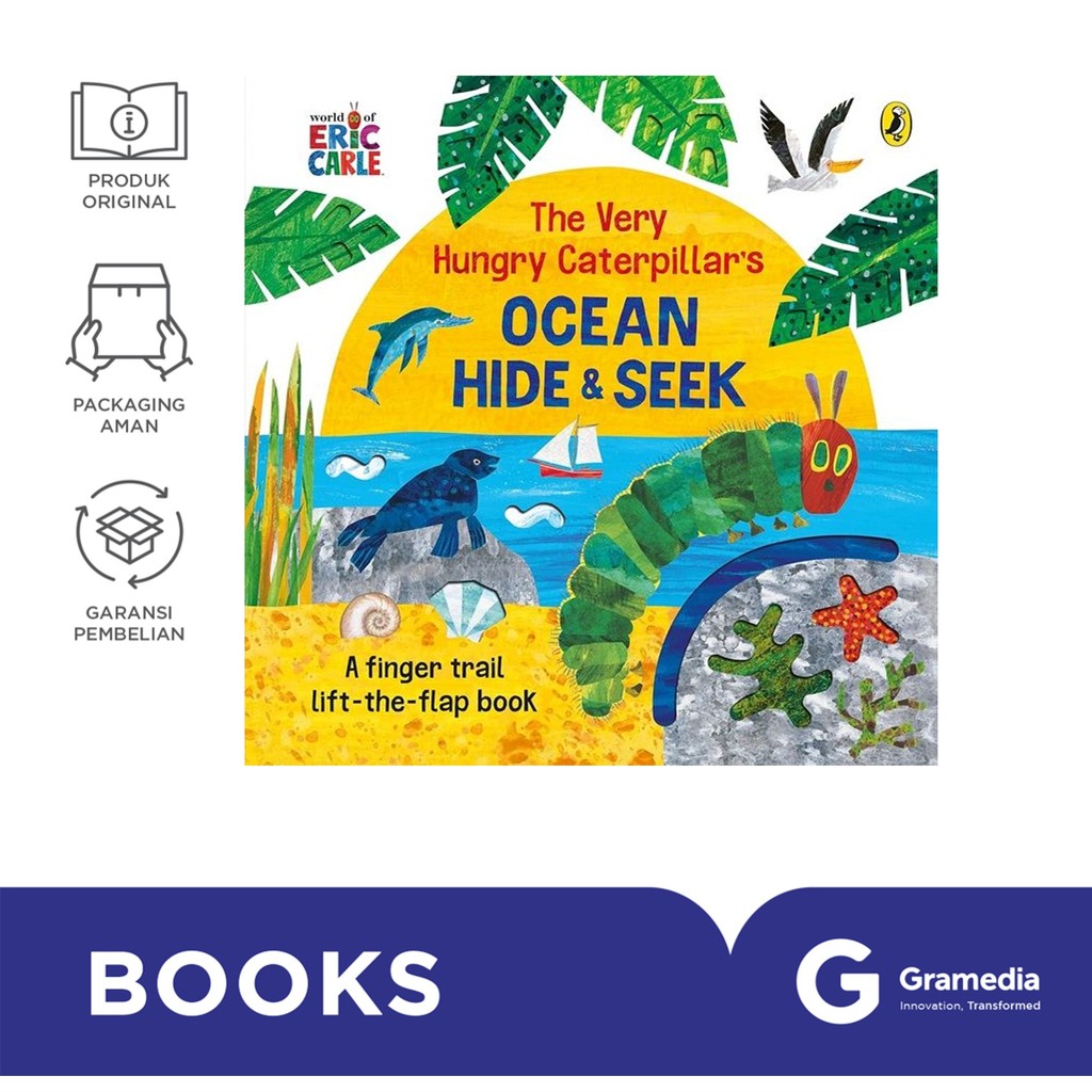 Jual The Very Hungry Caterpillar's: Ocean Hide & Seek (Eric Carle ...