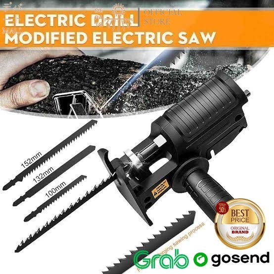 Jual CUT MASTER SAW DRILL / ADAPTER GERGAJI MESIN BOR ORIGINAL | Shopee Indonesia