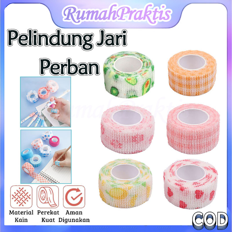 Jual bandage writing finger tape / perban jari cute / pita perekat jari ...