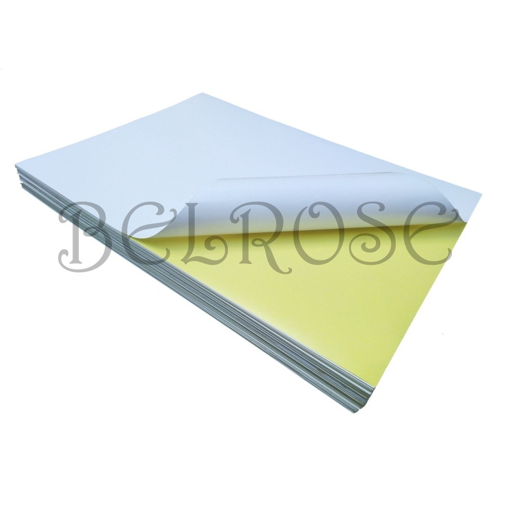 Jual LUXSCENT Sticker Chromo A4 isi 20 lembar / Kertas Stiker Glossy ...