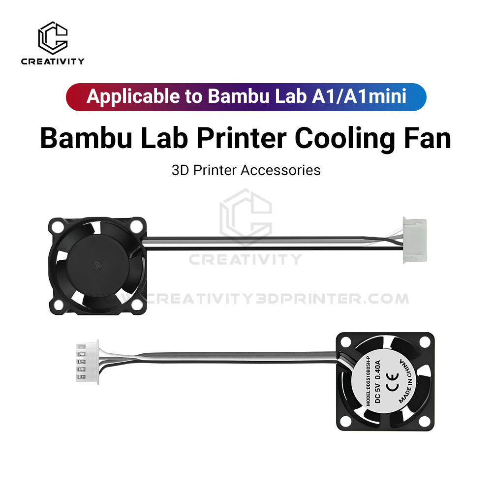 Jual Hotend Cooling Fan For Bambu Lab A1 A1 Mini 18000 rpm/min 2510 Fan ...