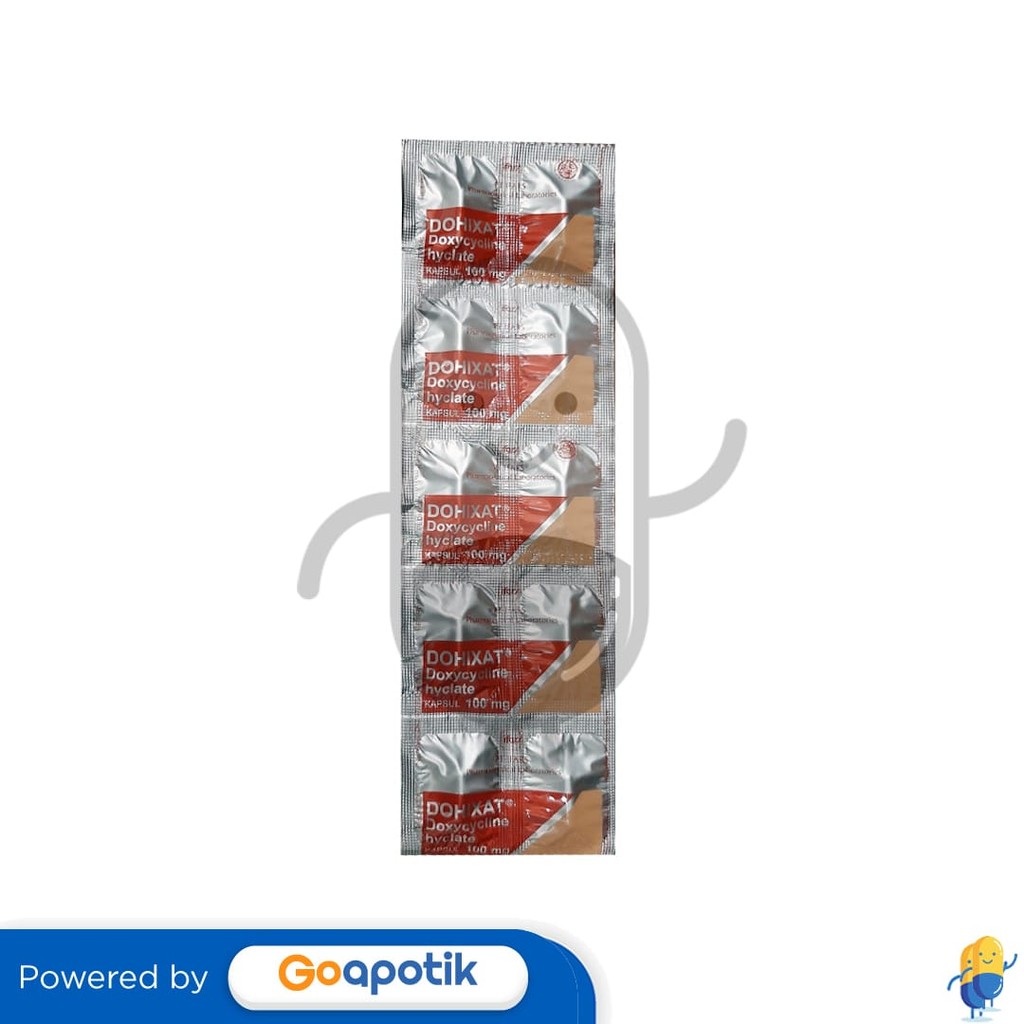 Jual Dohixat 100 Mg Strip 10 Kapsul | Shopee Indonesia
