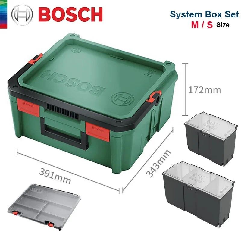 Jual Bosch Tool System Box Set Stackable Storage Box Accessories ...