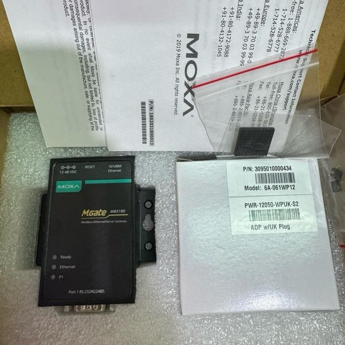 Jual MOXA MGATE MB3180 Modbus Ethernet Gateway | Shopee Indonesia