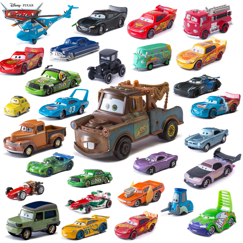 Jual Cars Disney Pixar Cars Lightning McQueen Mater Jackson Storm The ...