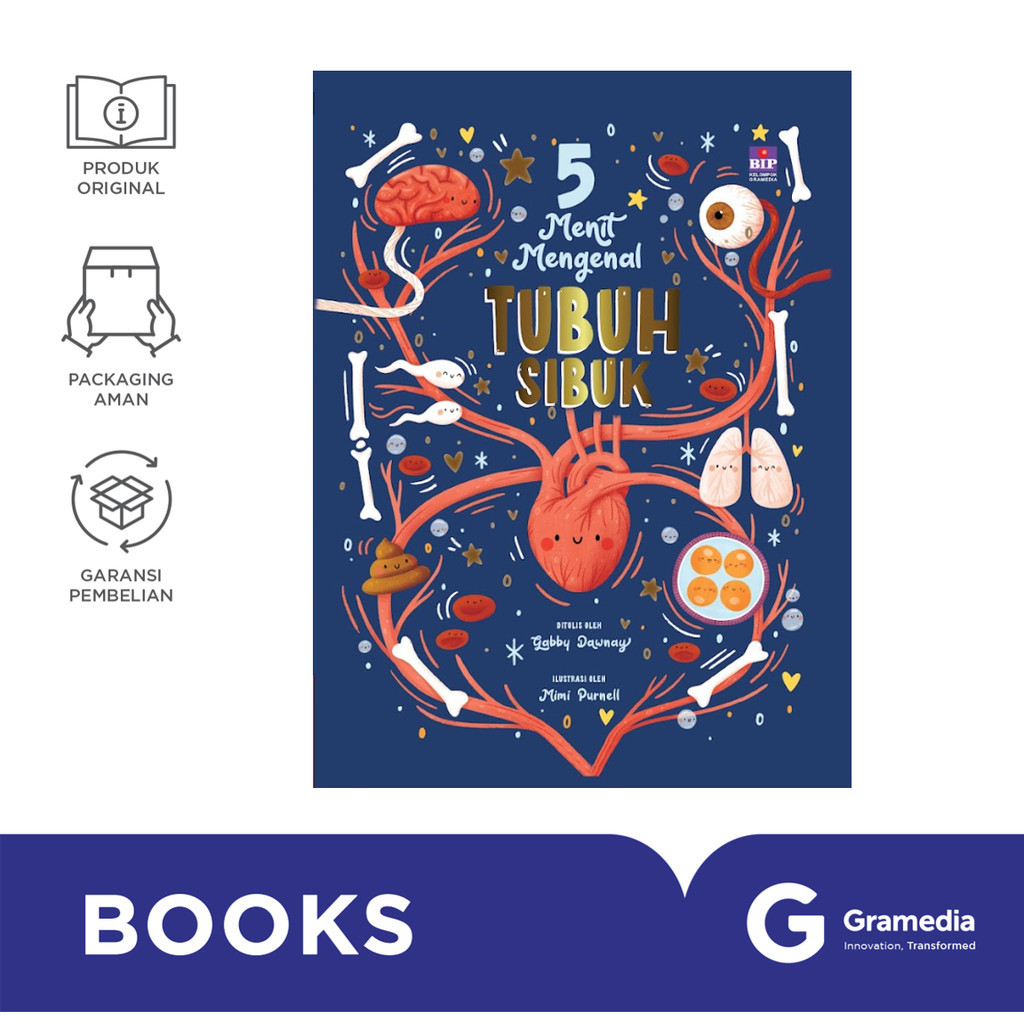 Jual Gramedia Surabaya Manyar - 5 Menit Mengenal Tubuh Sibuk (Gabby ...