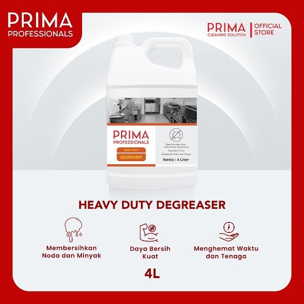 Jual PRIMA Professionals Heavy Duty Degreaser 4L | Shopee Indonesia