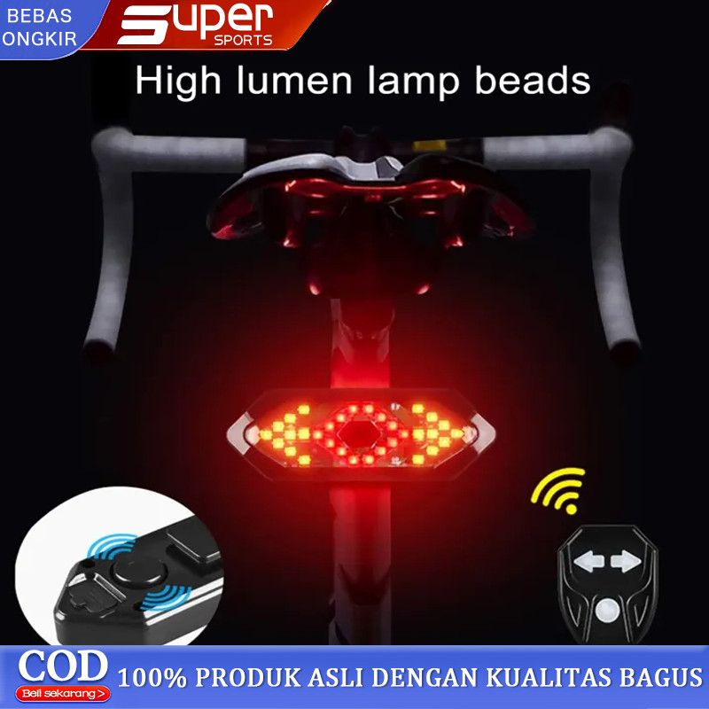 Jual Lampu Sepeda Lampu Belakang Sepeda Gunung Lampu Sein Lampu ...