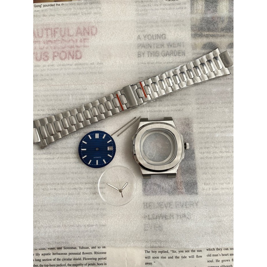 Jual Seiko Mod Nautilus Case + Hands + Seiko logo dial + Strap NH35 ...