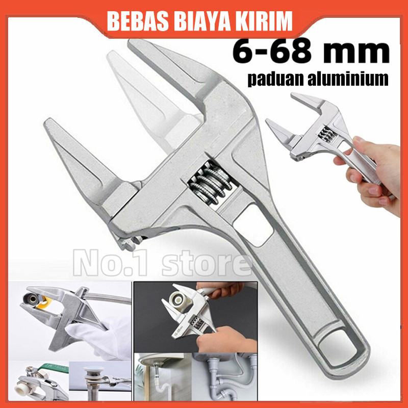 Jual Kunci Inggris Kunci Ring Pas Universal Adjustable Wrench Spanner ...