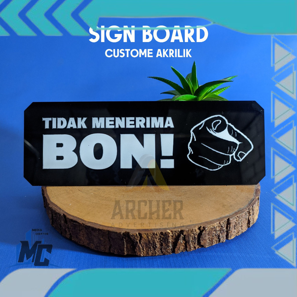Jual SIGN BOARD AKRILIK PAPAN PENUNJUK AKRILIK ( TIDAK MENERIMA BON ...