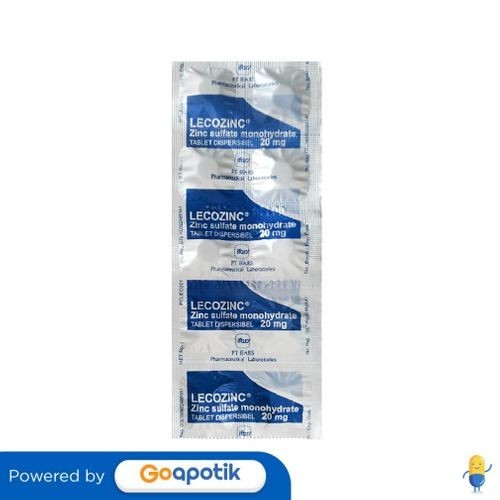 Jual Lecozinc Strip 10 Tablet | Shopee Indonesia