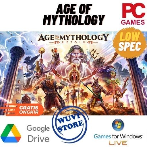 Jual Game PC Age of Mythology Retold Premium | GAME PC Ringan Full ...