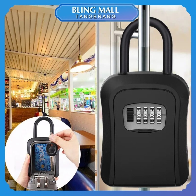 Jual Kotak Gembok Bahan Plastik Dan Paduan Box Pengaman Gembok Password ...