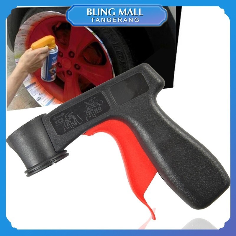 Jual Sikeo Spray Gun Portabel adapter pilox cat aerosol Spray Gun ...