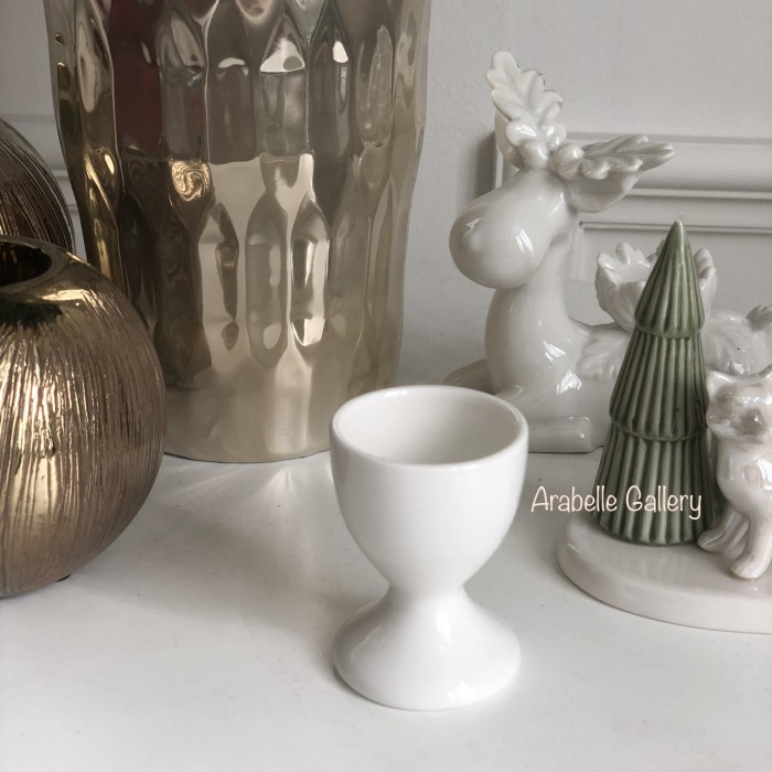 Jual Ceramic Egg Holder Boiled Egg Cup Stand tempat telur rebus Saint ...