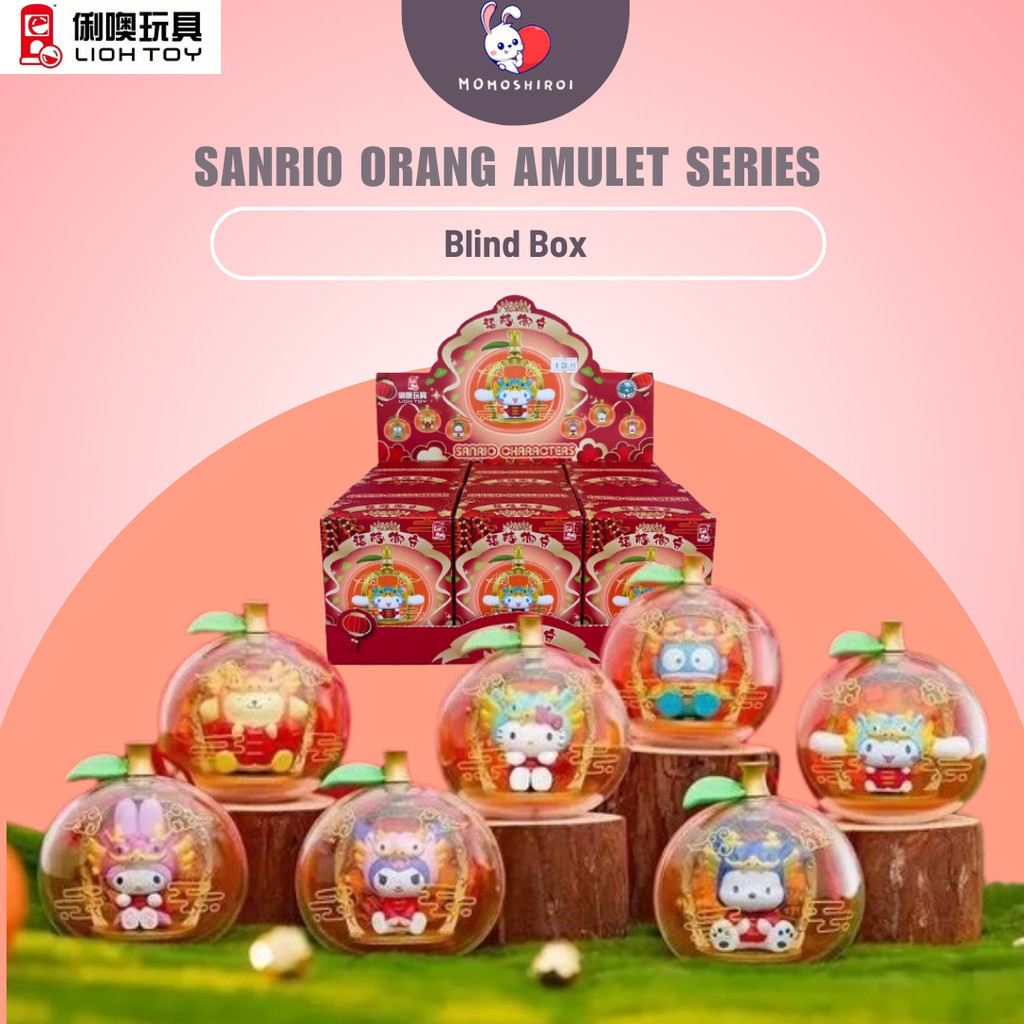 Jual sanrio orang Amulet Series Lioh Toy Figure Blind Box Cinnamon ...