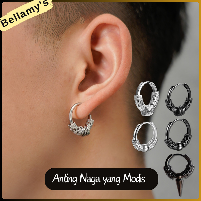 Jual Anting Keren Titanium Pria Terbaru Anting Anting Tindik Asli ...