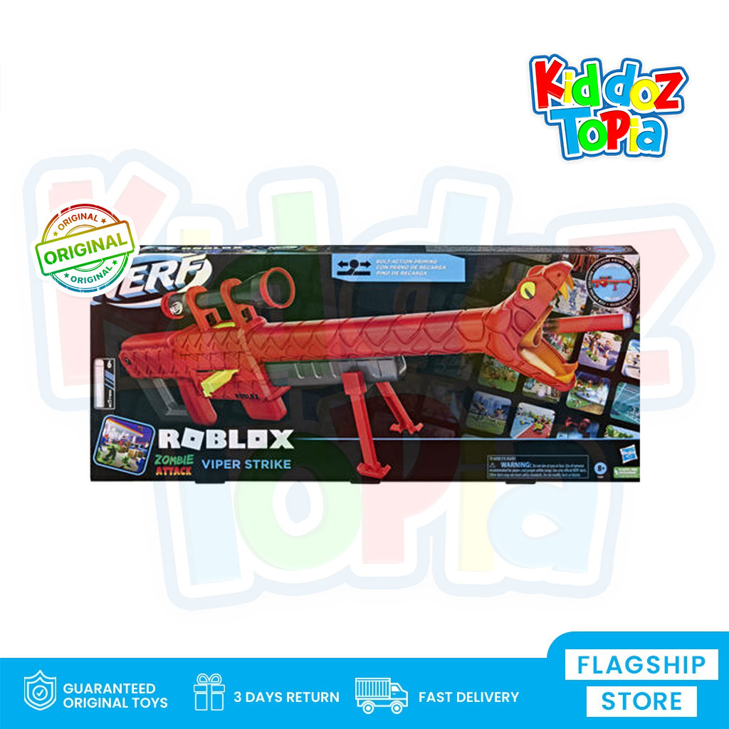 Jual Nerf Roblox Zombie Attack Viper Strike Dart Blaster NRRF5484 ...