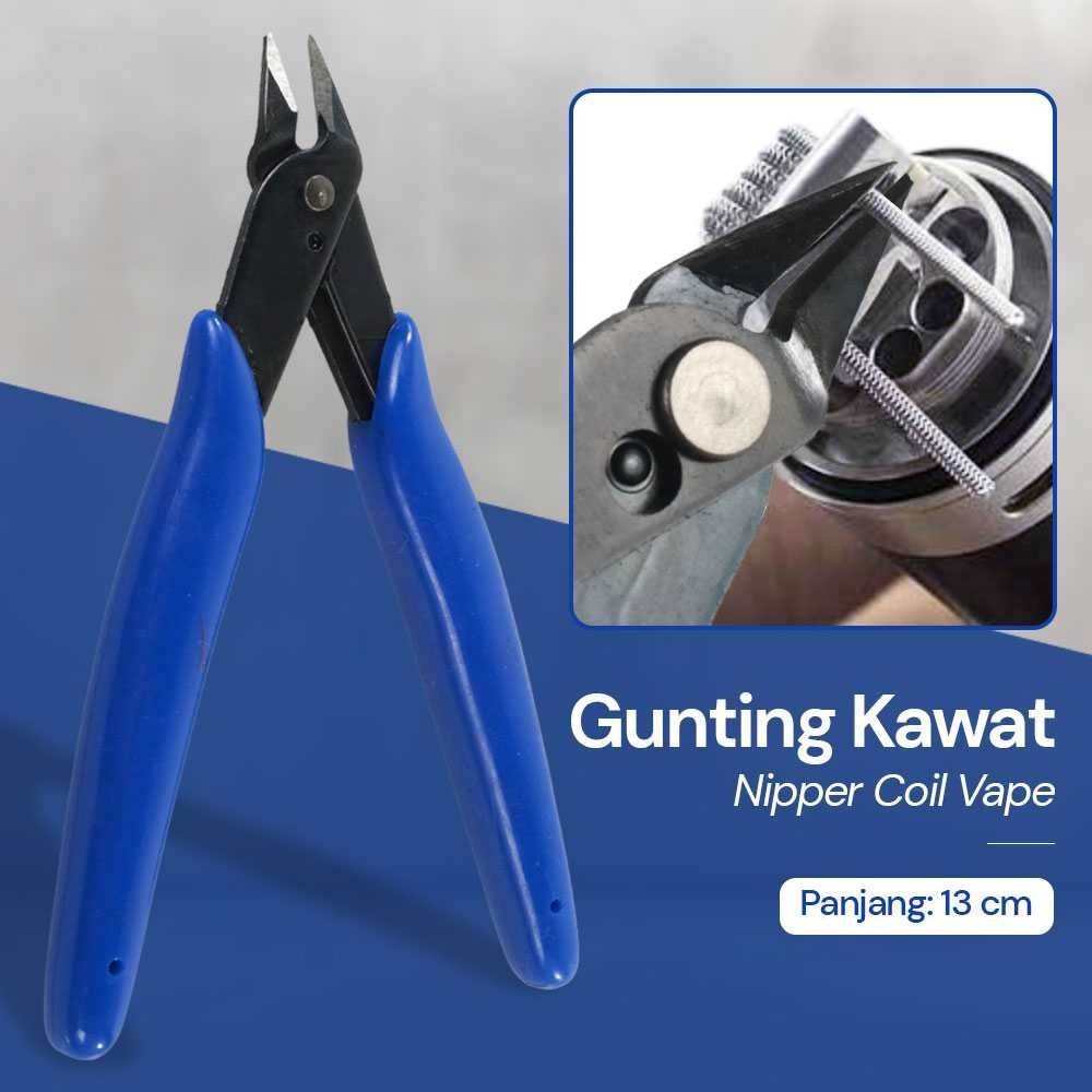 Jual Gunting Kawat Tang Potong Nipper Coil Vape Plier Wire Cutter ...