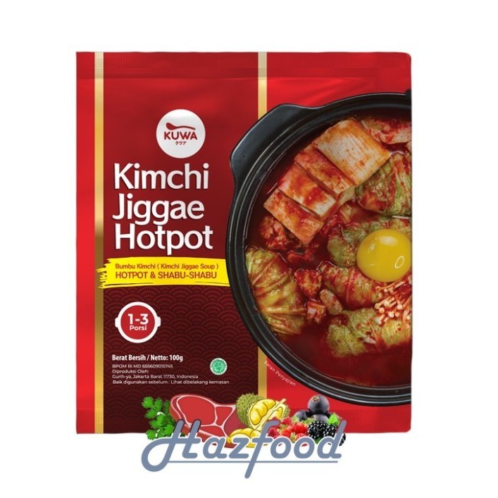 Jual KUWA Kimchi Jiggae Hotpot - Kaldu Sup Kimchi Korea - 100g | Shopee ...