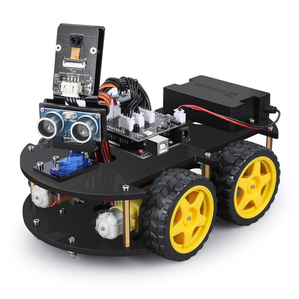Jual Arduino UNO R3 Project Smart Robot Car Kit V4 with UNO R3, Line ...