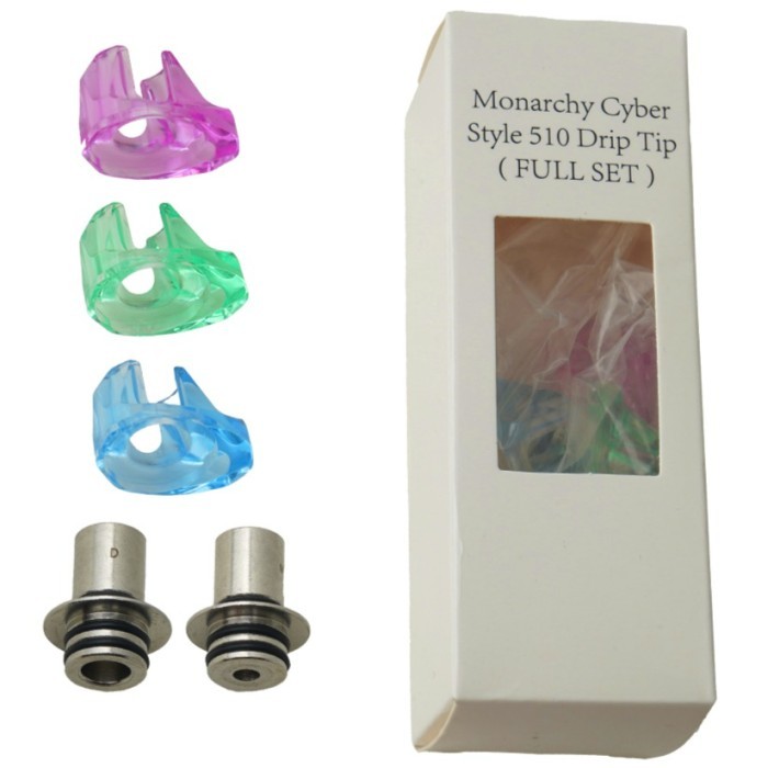 Jual Atomizer Driptip Monarchy Cyber Style 510 Drip Tip Clone By SXK ...
