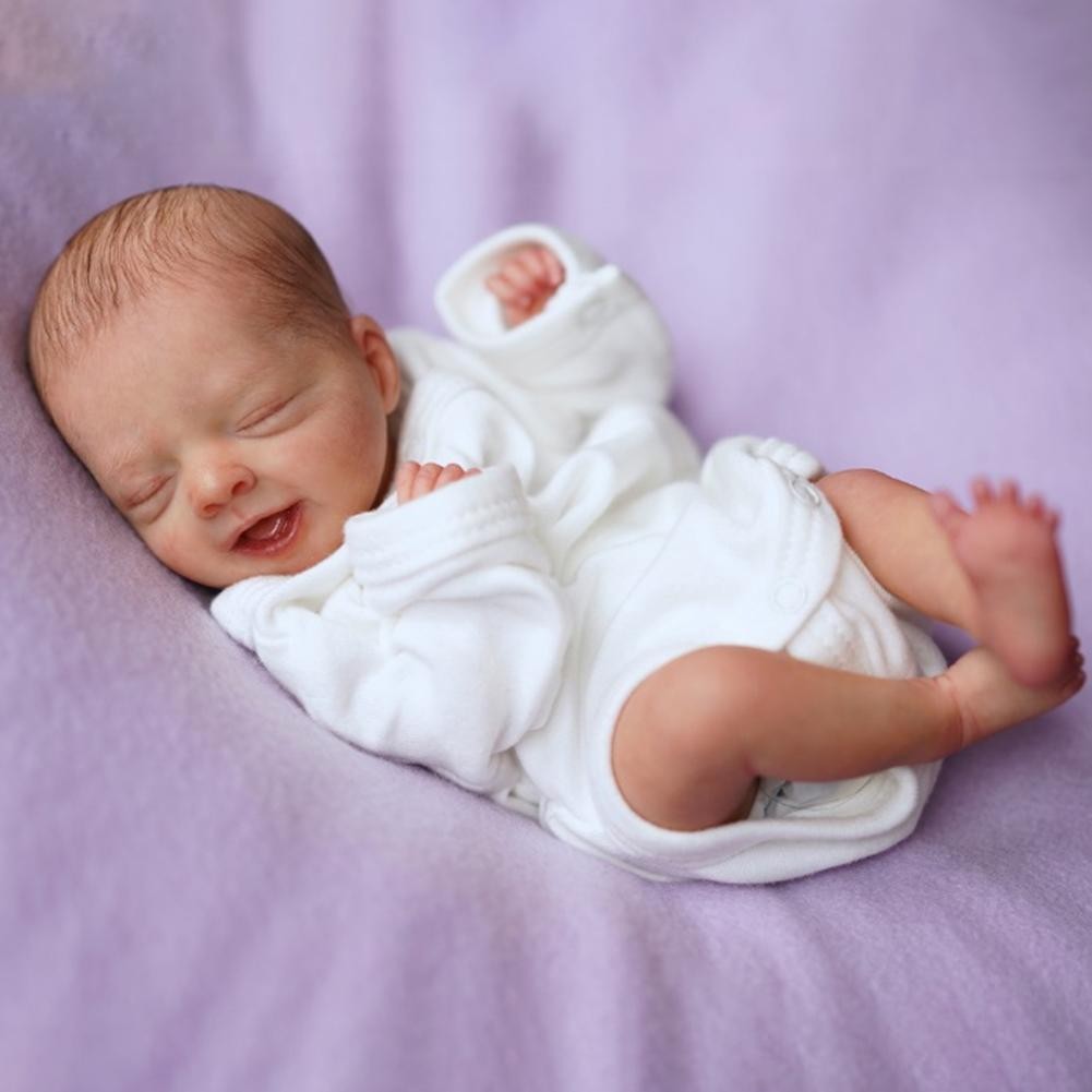 Jual 11 in Unfinished Doll Parts with Body Bitty Baby Doll Lifelike ...