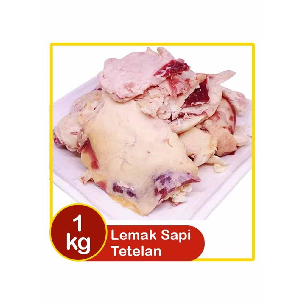 Jual TETELAN LEMAK SAPI 1 KG KOYOR, LEMAK, GAJIH SAPI | Shopee Indonesia