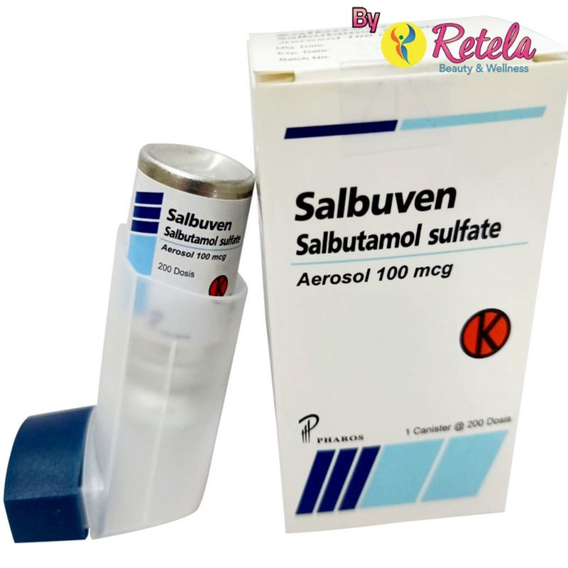 Jual SALBUVEN AEROSOL 100 MCG CANISTER 200 DOSIS | Shopee Indonesia