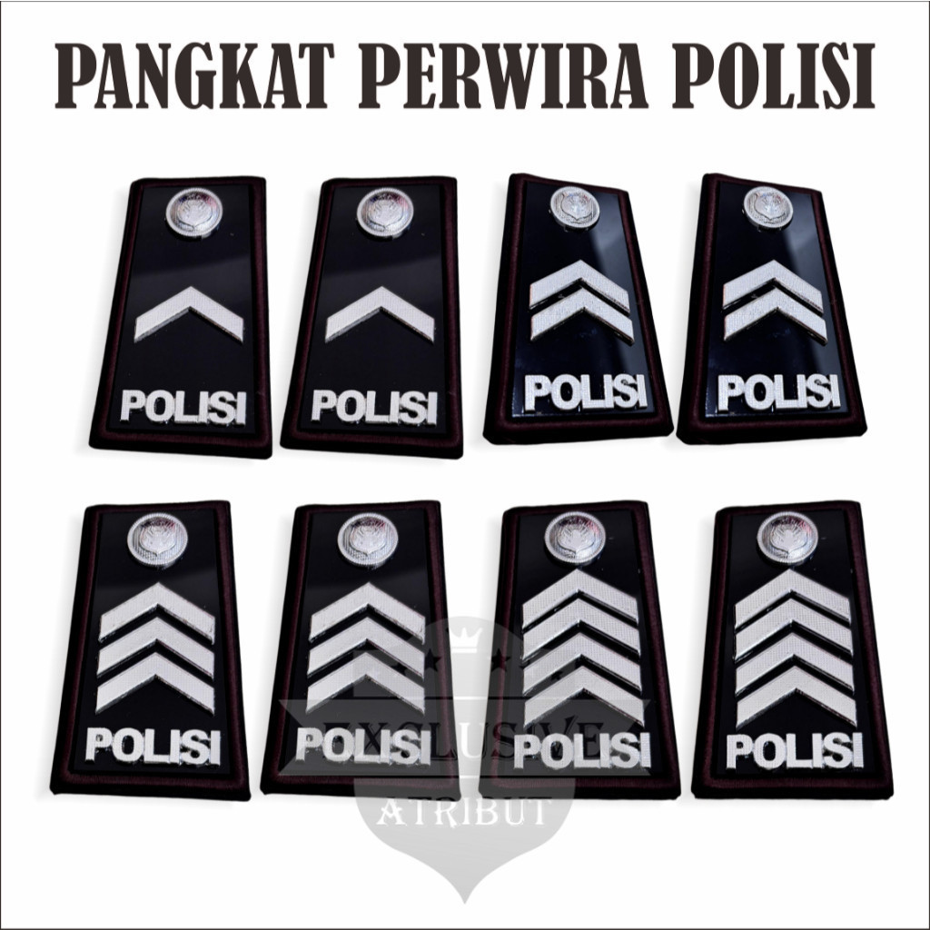 Jual ATRIBUT POLRI Pangkat BRIPTU BRIGPOL Pdh Polri - Polisi Bintara ...