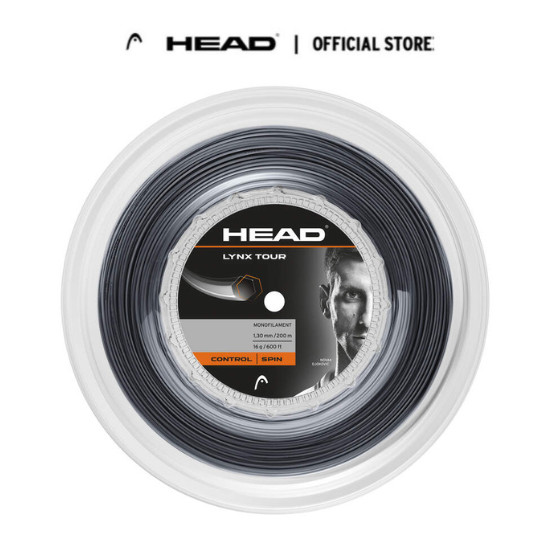 Jual HEAD String Lynx Tour Reel 18 Black - Senar Raket Tennis | Shopee ...