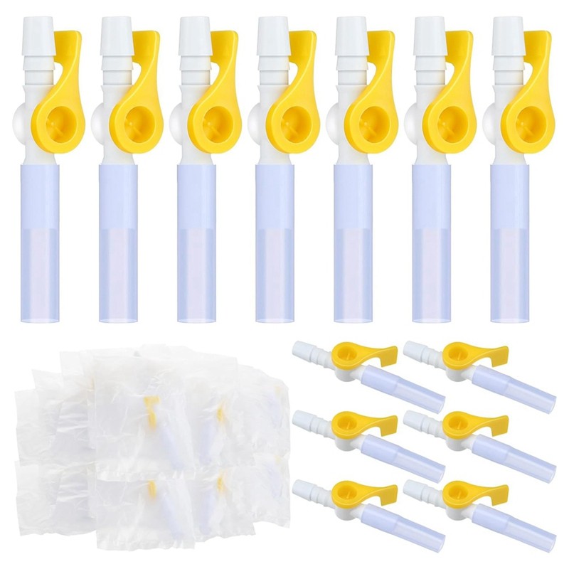 Jual 15 Pack Catheter Valve Set Kit Individually Package Urine Drainage ...