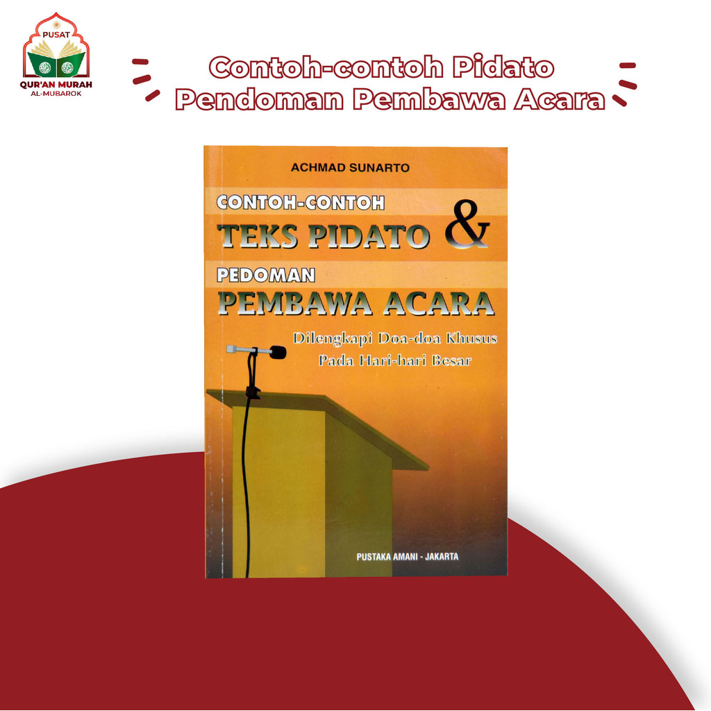 Jual Contoh Teks Pidato Dan Buku Pedoman Pembawa Acara Lengkap Terbaru ...
