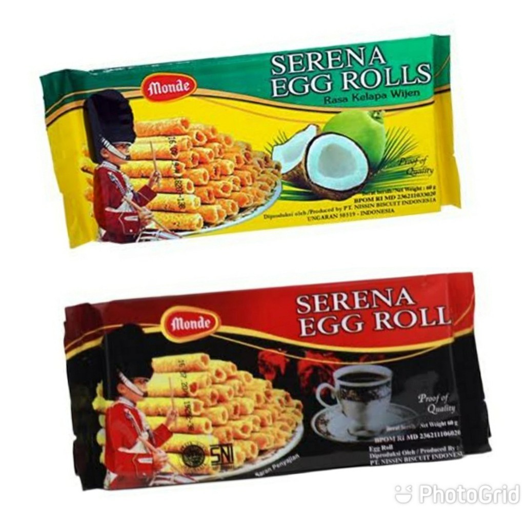 Jual Monde Serena Egg Roll 60g | Shopee Indonesia