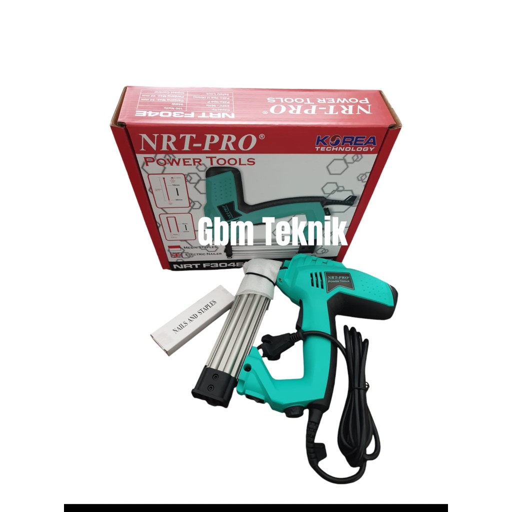 Jual NRT PRO F304E Mesin Paku Tembak Staples Elektrik / Staples Listrik F304E NRT PRO | Shopee ...
