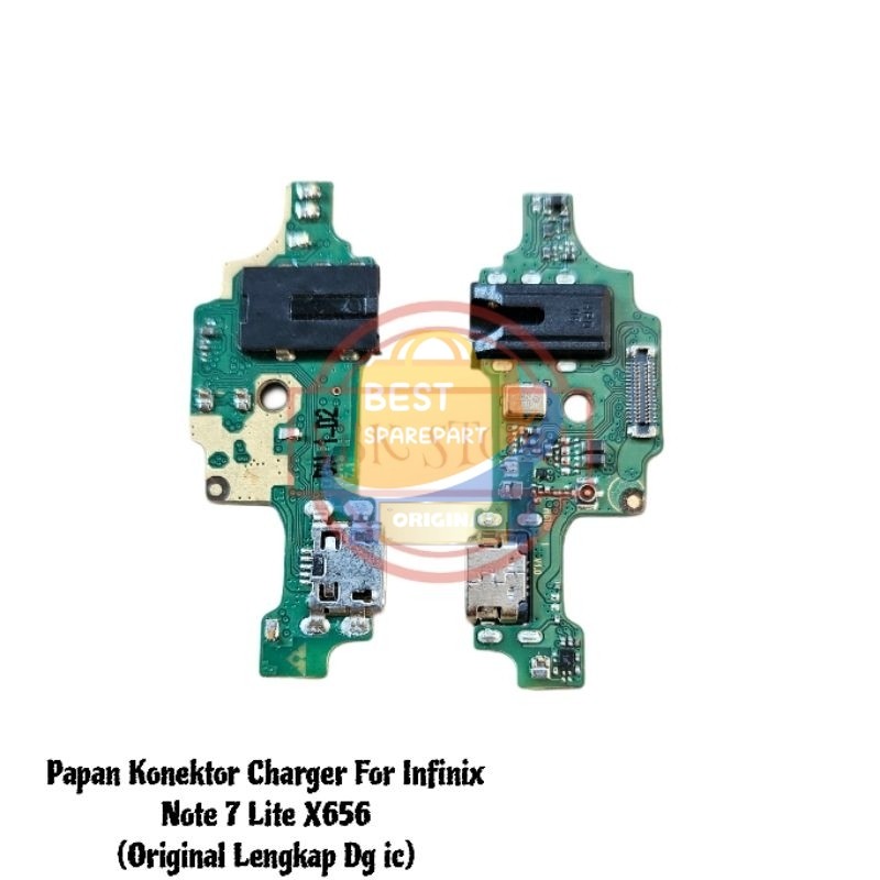 Jual Flexibel Konektor Charger / Papan Con Cas For Infinix Note 7 Lite X656 Original ( BEST ...
