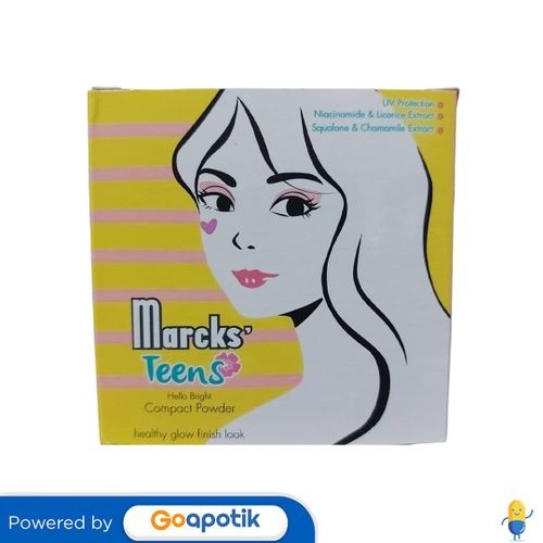 Jual Marcks Teens Compact Powder Invisible 12 Gram | Shopee Indonesia