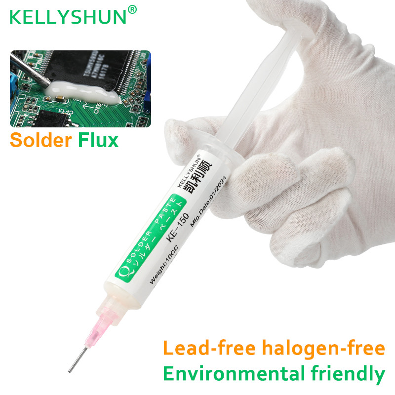 Jual KELLYSHUN Lead-Free Halogen-Free BGA Welding Flux SMD Repair Soldering no-clean ball ...