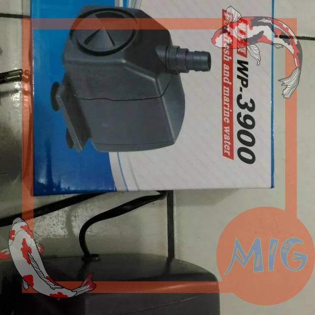 Jual Aquarium kolam ikan pompa celup water pump yamano wp 3900 ori ...