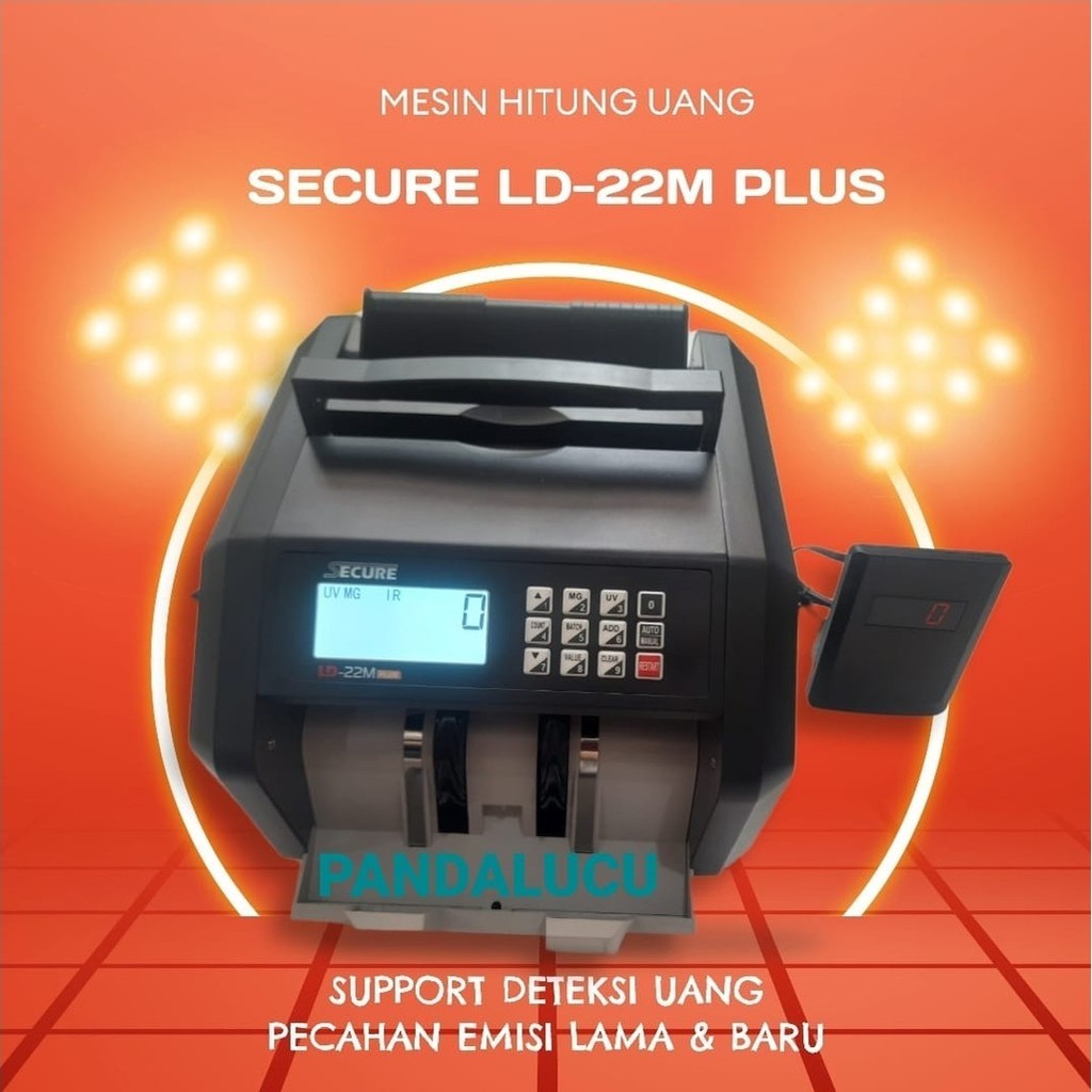 Jual MESIN HITUNG UANG SECURE LD-22M PLUS / DETEKSI UANG AKURAT & FUNGSI kALKULATOR | Shopee ...