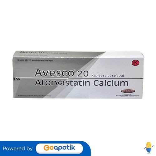 Jual Avesco 20 Mg Box 30 Kaplet | Shopee Indonesia