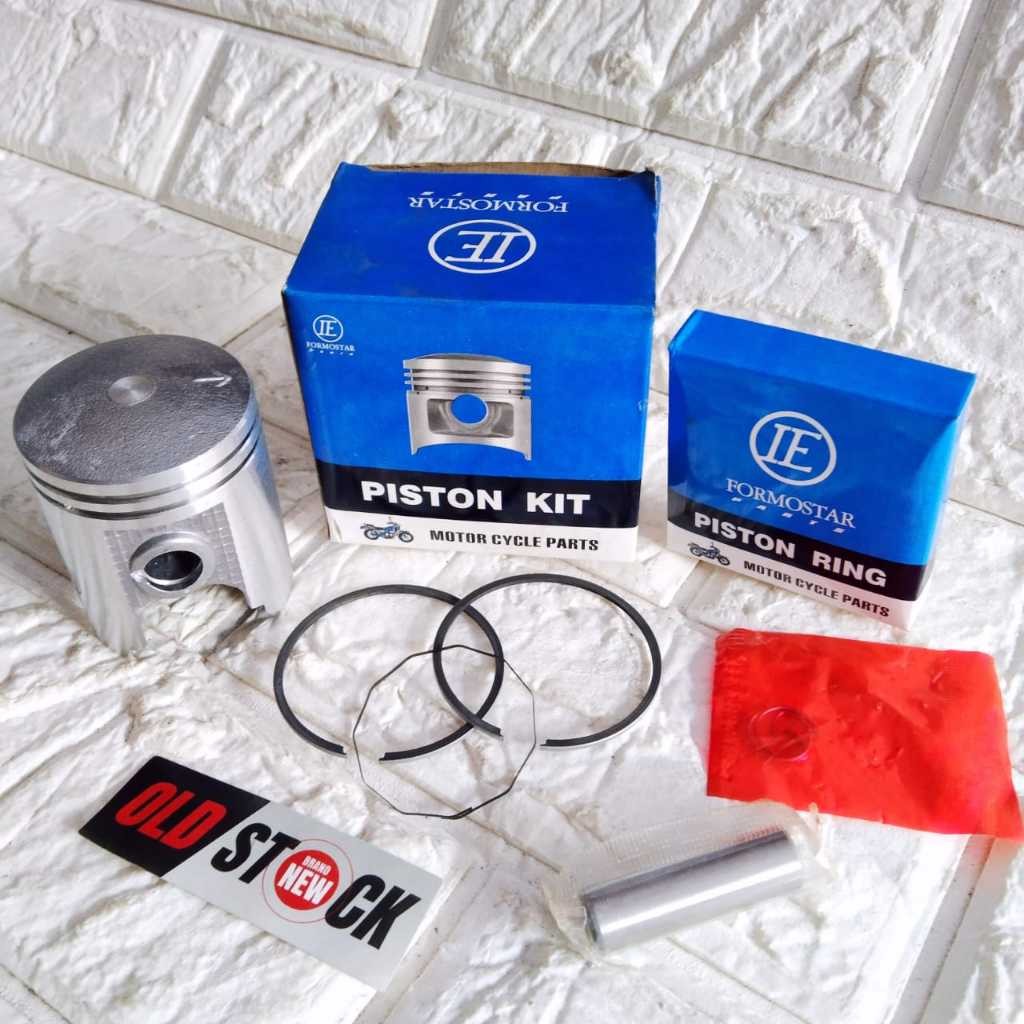 Jual SET KIT PISTON FORMOSTAR PARTS SUZUKI FR80N OS OVERSIZE STD /COD | Shopee Indonesia