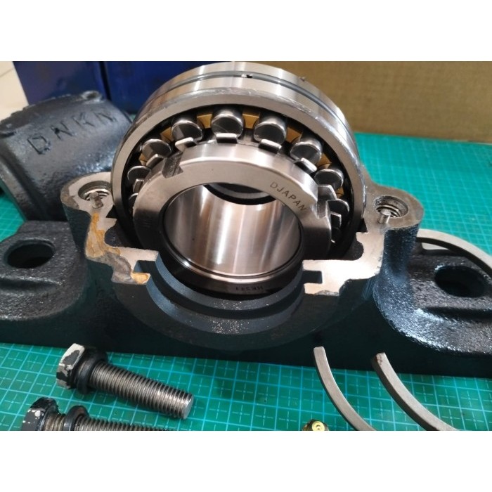 Jual Housing block unit SN 515 + bearing + adapter sleavee untuk as ...