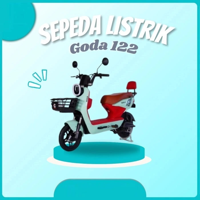 Jual Sepeda Listrik Goda GD 122 / GD122 | Shopee Indonesia