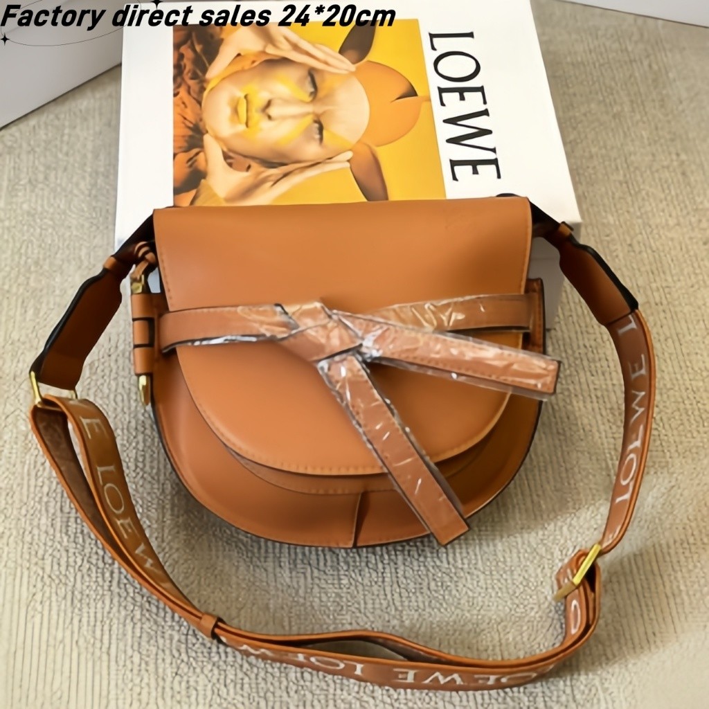 Jual Loewe/Luo Yiwei Gate Bag saddle bag crossbody bag, women's ...