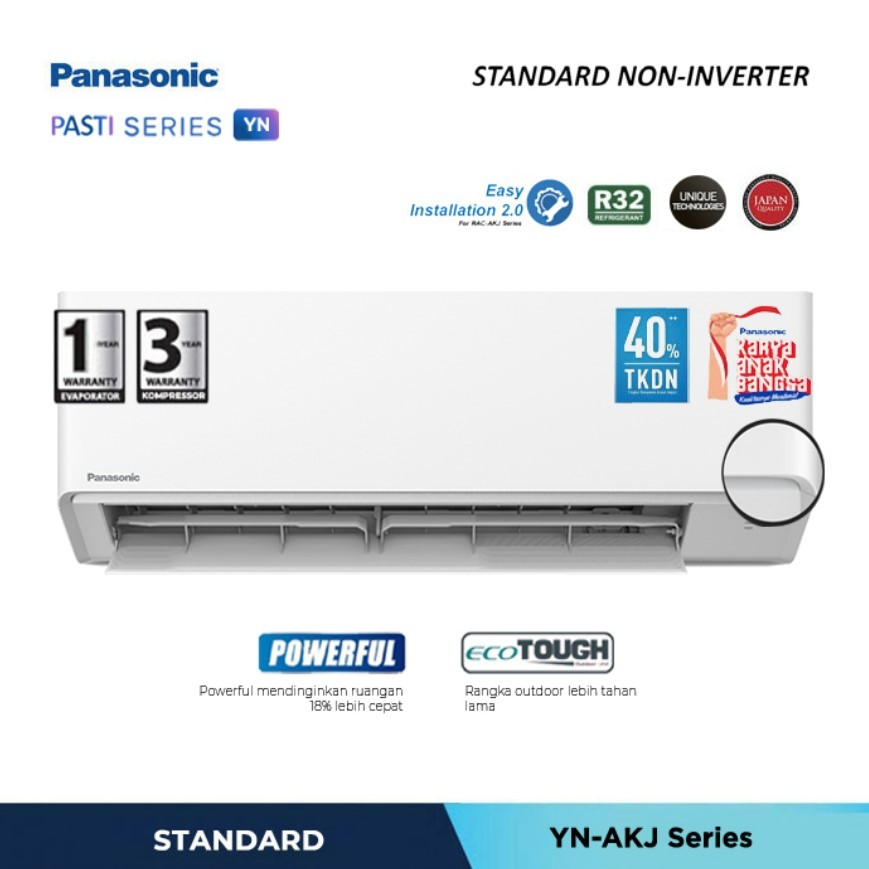 Jual AC Panasonic 2PK CS-YN18AKJ Standard YN 18 AKJ - Khusus JADETABEK ...