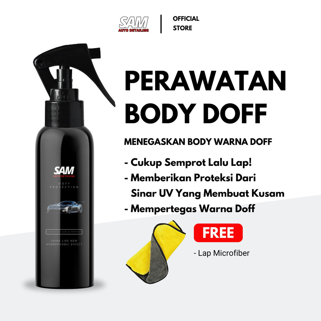 Jual Perawatan Body Doff Mempertegas Warna Doff Pada Motor Mobil Anti ...