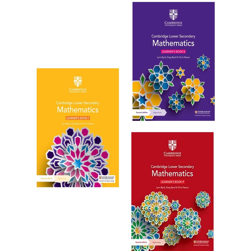 Jual Buku Cambridge Lower Secondary Mathematics 7/8/9/ Learner Book / 2nd Edition Digital Access ...